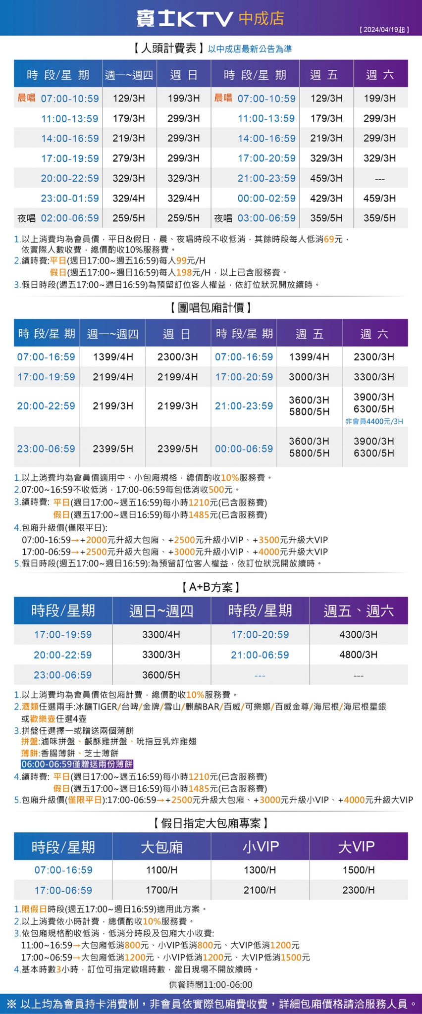 中成店_門市查詢 | 賓士KTV